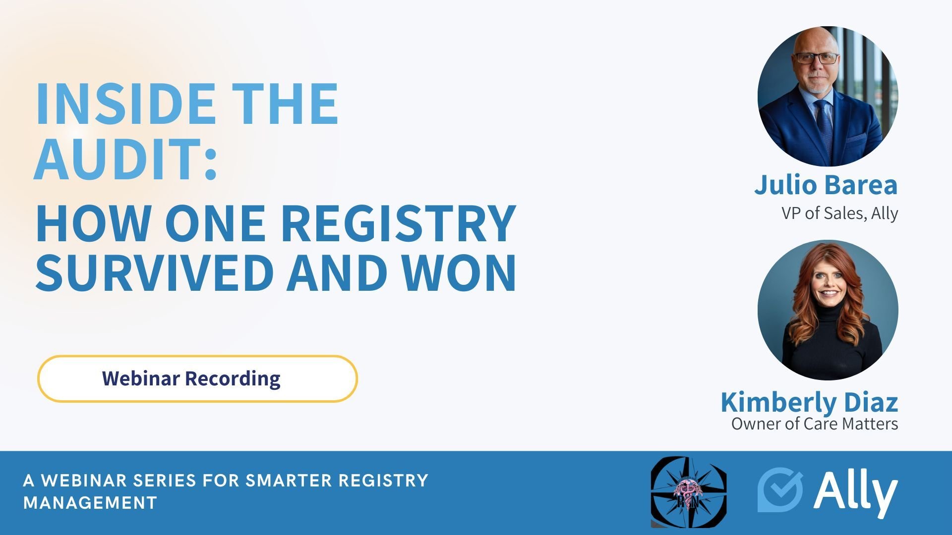 Ally - Inside the Audit: How One Registry Survived and Won - AUG 2025 ...